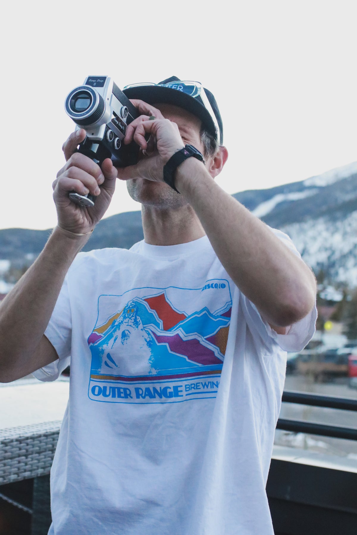 Fresh Pow Tee | Outer Range Brewing Co.